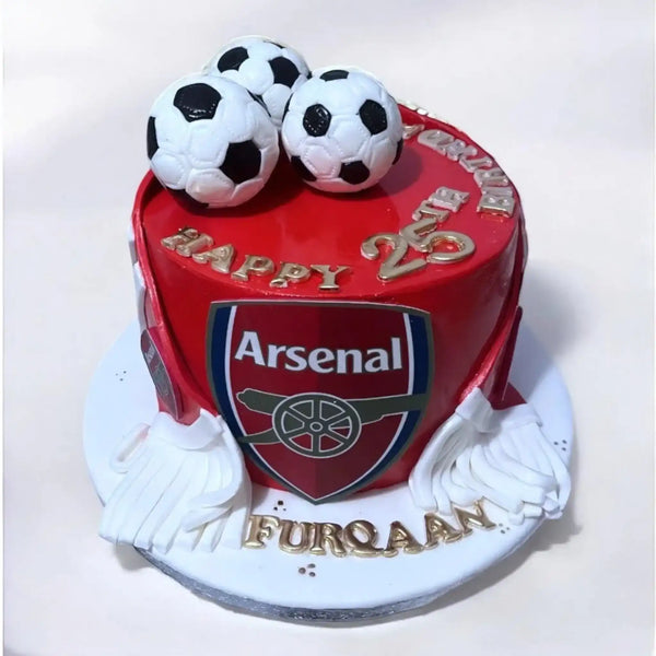 Birthday cake-Arsenal cake – Naturally_deliciousss